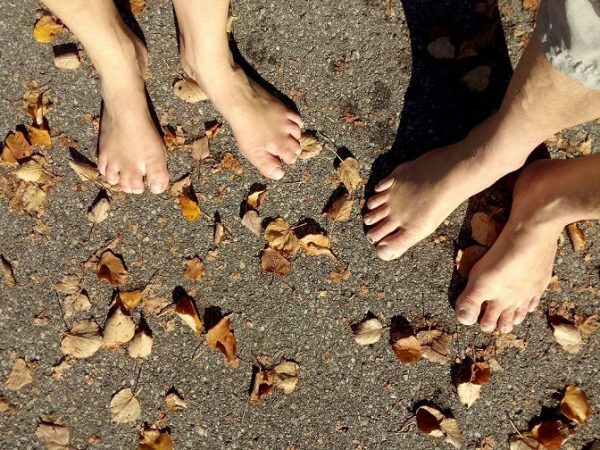 Herbst-Tipp für Barfuß Einsteiger - Barfuss sein das ganze Jahr